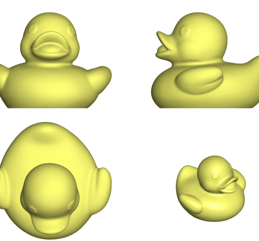 🦆 duck duckie duckling 01・ STL File for ・Cults
