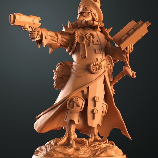 🛰 Traitor guardian・ STL File for 3D printing・Cults