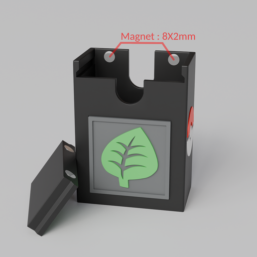 🐉 Pokemon TCG Card Deck Box - Stylish and Functional 3D Print Model ...