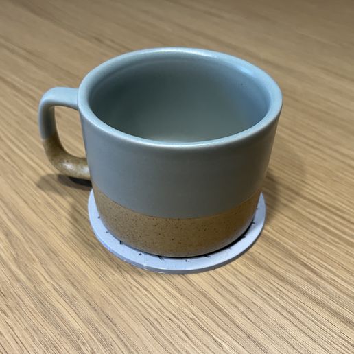 STL file CUP COASTER FLOWERS THEME 💐 ・3D printable model to download・Cults