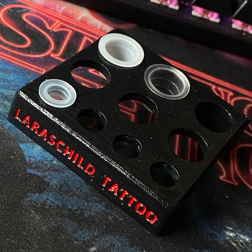 🧢 Caps tattoo holder・Free STL File for 3D printing・Cults
