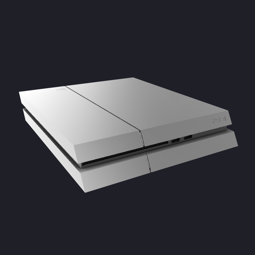🎮 PlayStation 4 Console 3D MODEL・ 3D File for 3D printing・Cults