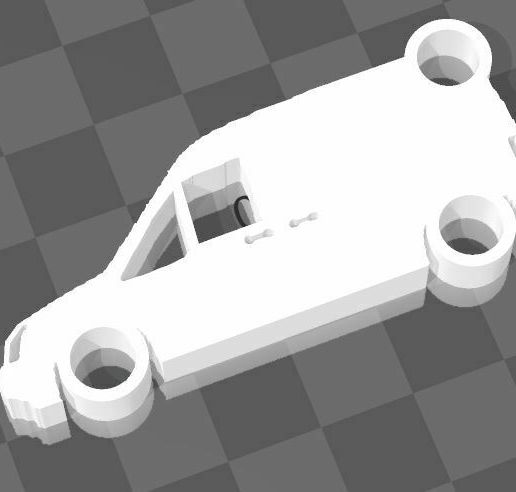 STL file ford-transit-connect-van key chain 🔑 ・3D printable model to ...