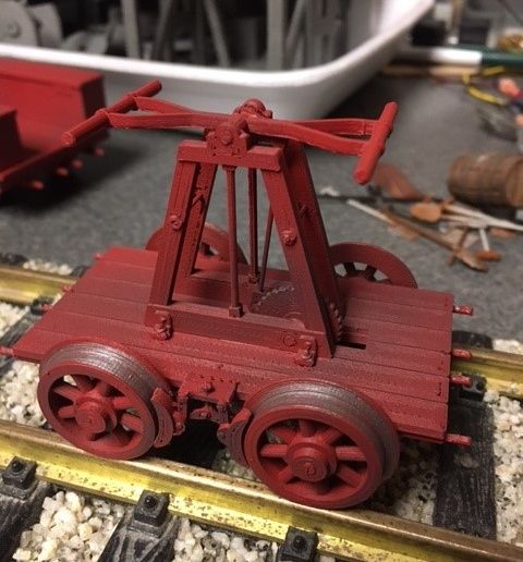 G Scale Hand Car and Trailer 1:24・ STL File for 3D printing・Cults