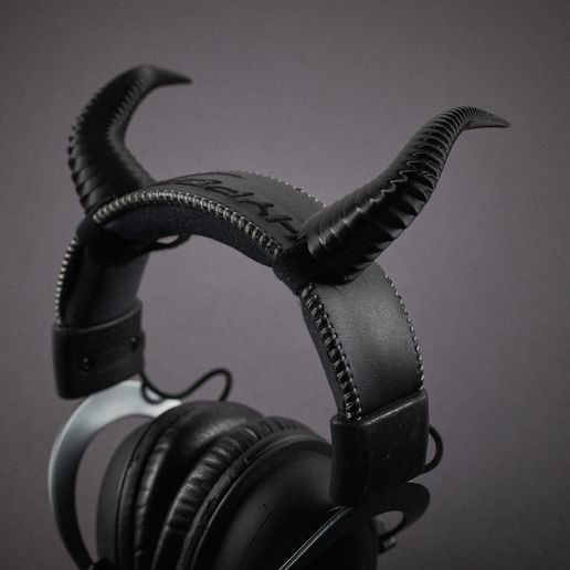 🤘 Demon Horns V2 Amazing Texture・ STL File for 3D printing・Cults