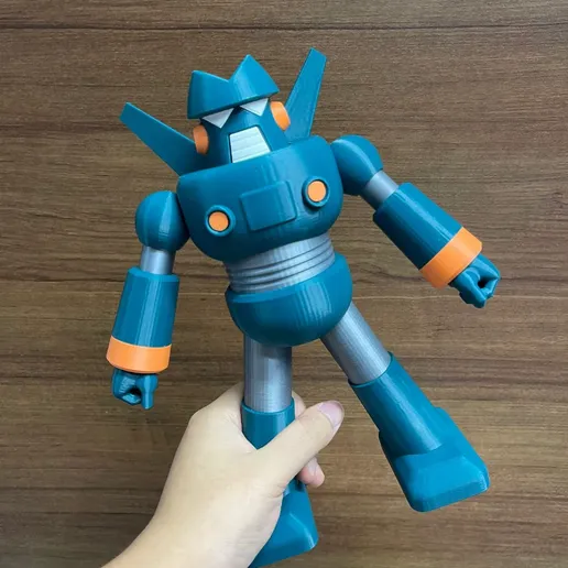 3MF file 蠟筆小新 Kantam Robo カンタムロボ 康達姆機器人 🦸 ・3D printing idea to download ...
