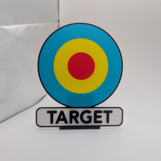 Archivo STL gratuito Target Books Logo 📚 (3MF)・Objeto imprimible en 3D ...
