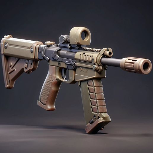 🦸 M26 Modular Accessory Shotgun System (MASS) 3D Model STL Printable ...