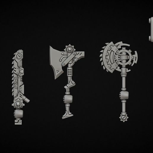 ⚔️ Astra Warriors Mecha Melee Weapons・ 3D File for 3D printing・Cults