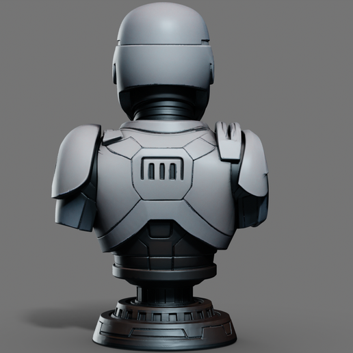 👤 Robocop Bust 3D Print STL・ 3D File for 3D printing・Cults