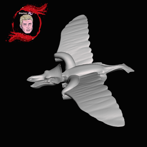 3D file Turbodactyl - Figura MOTU Vintage 👾 ・3D print object to ...