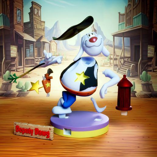 🚓 Deputy Dawg・ 3D File for 3D printing・Cults
