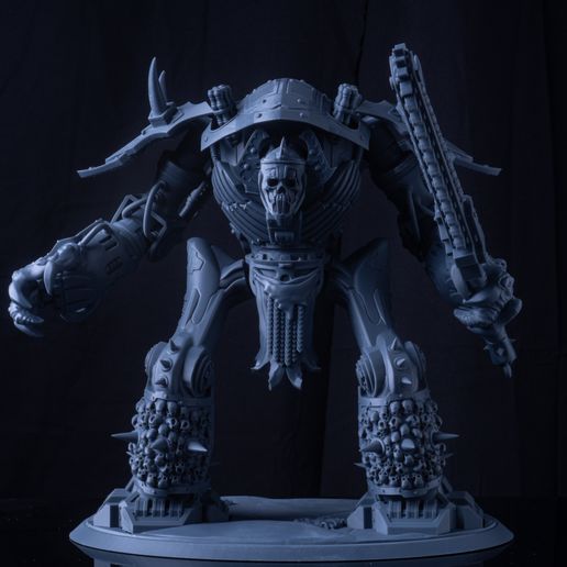 🔫 Tyrant of the fallen + weapons (modular)・ 3D File for 3D printing・Cults