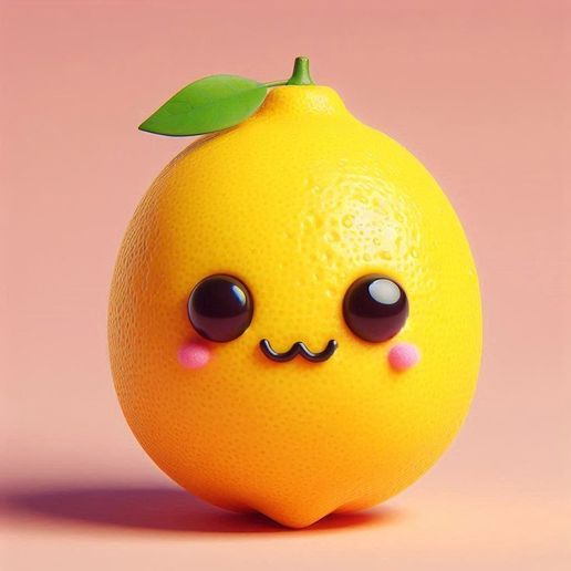 🍋 Lemon・ STL File for 3D printing・Cults