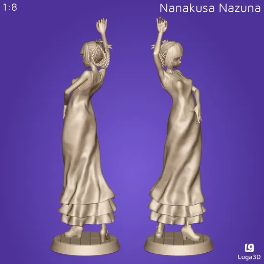 🤙 Nanakusa Nazuna from the Anime Call of The Night - FanArt・ STL File ...