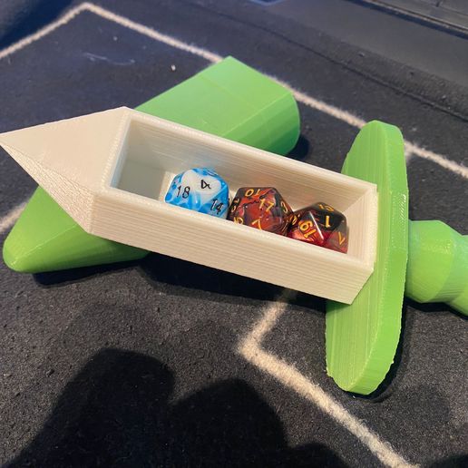 Free STL file Sword box, storage box 🗡️ ・3D print design to download・Cults
