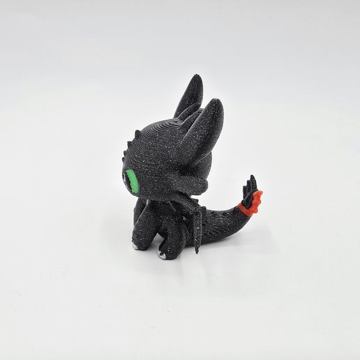 🐉 Chibi Toothless・Free STL File for 3D printing・Cults