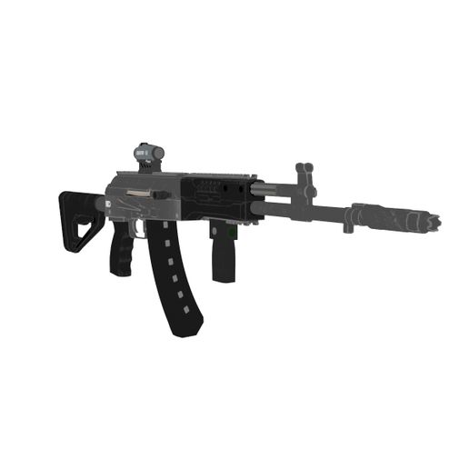 STL file Commando Assault Rifle 👽 ・3D printing idea to download・Cults