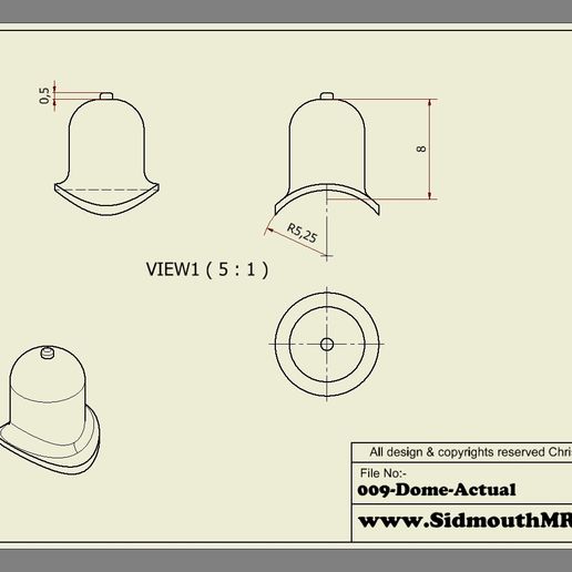 🛤️ 009 Model Railway Loco parts・ STL File for 3D printing・Cults