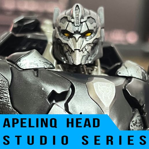 🤖 Apelinq head for studio series ss106 ss116 transformers・ STL File for ...