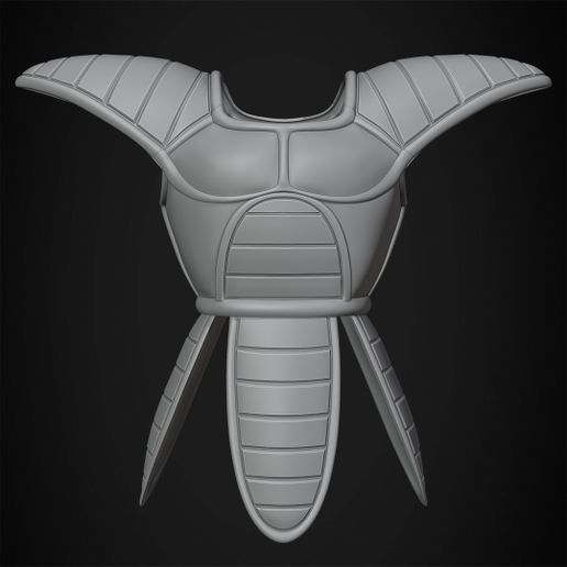 🐉 Dragon Ball Vegeta Saiyan Armor for Cosplay・ STL File for 3D printing ...