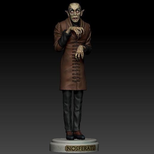 🧛 Nosferatu・ OBJ File for 3D printing・Cults