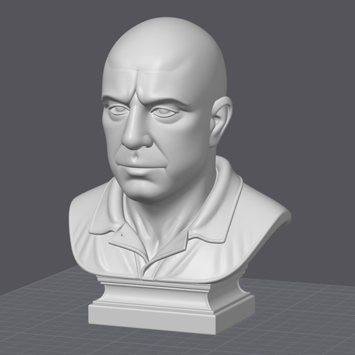 👤 Joe Rogan Bust - 3D Model of the podcaster and comedian・ STL File for ...