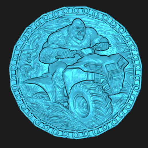 3D file ATV 10 🎄 ・3D printing template to download・Cults