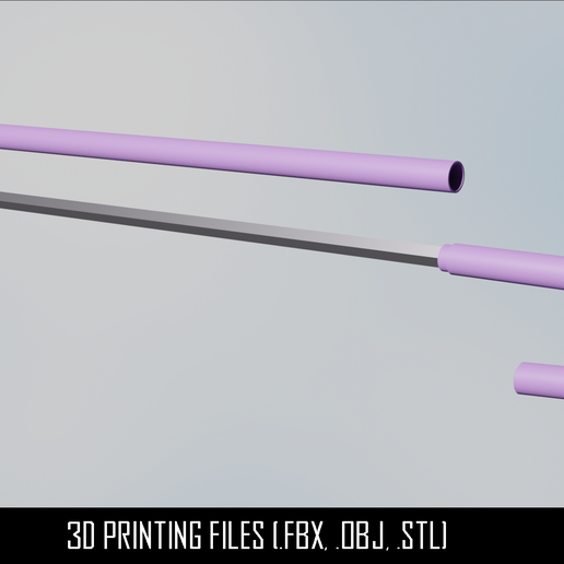 🗡️ One Piece - Brook's Soul Solid sword cane・ 3D File for ・Cults