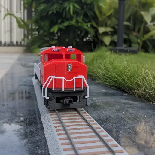 🚂 GP60M Locomotive (SF) - Dragon Railway・Free 3D File for 3D printing・Cults