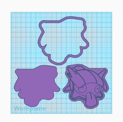 3D file Pokemon: Sheller 3 Piece Bath Bomb Mold 🐉 ・3D printing design to download・Cults