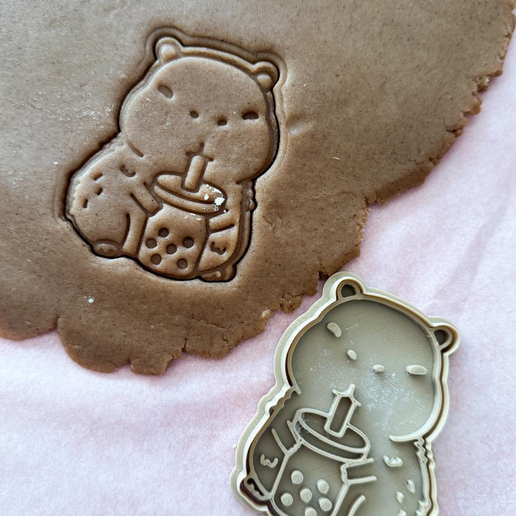 🍪 CAPYBARA COOKIE COOKIE CUTTER・ OBJ File for 3D printing・Cults