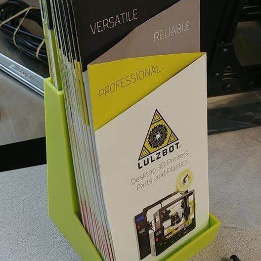 🔧 Brochure Holder・Free STL File for ・Cults