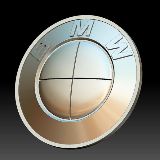 🚗 BMW logo・ STL File for ・Cults