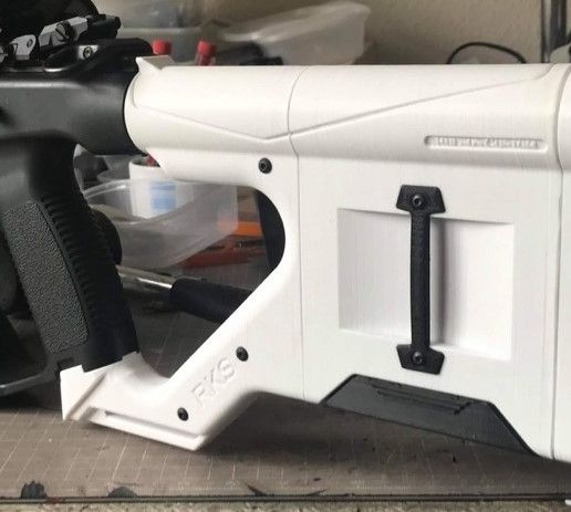 STL file Krytac Kriss Vector M4 Buffertube Version Hera Stock 🔫 ・3D print design to download・Cults