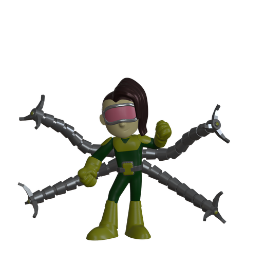 STL file DOC OCK . Spidey y sus sorprendentes amigos 🩺 ・Model to ...