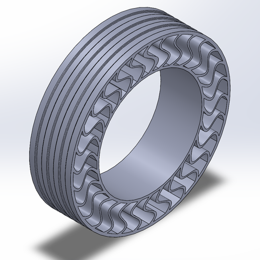 🧞‍♂️ Airless Tyre・Free 3D File for ・Cults