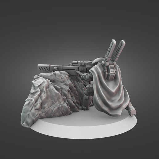 🔫 Custom Tau Sniper・Free STL File for 3D printing・Cults