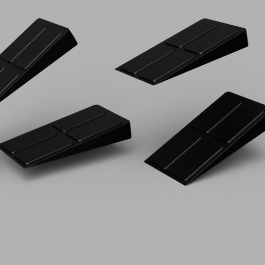 3D file Squat Wedges Low-poly 3D Model 🆓 ・3D print model to download・Cults