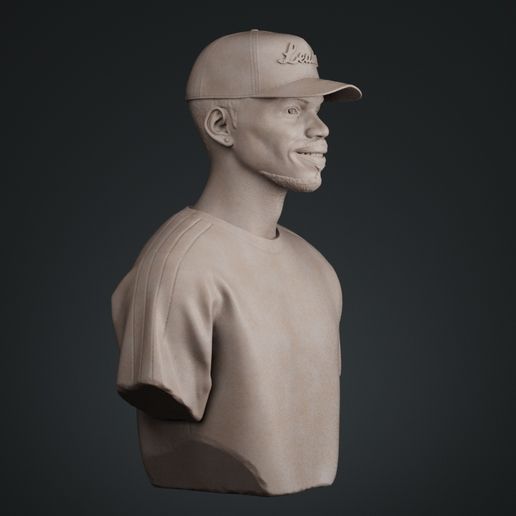 STL file Chance The Rapper 👤 (OBJ)・3D printing idea to download・Cults