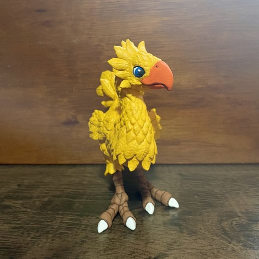 3D printed Chocobo - Final Fantasy -チョコボ-FANART FIGURINE • made with ...