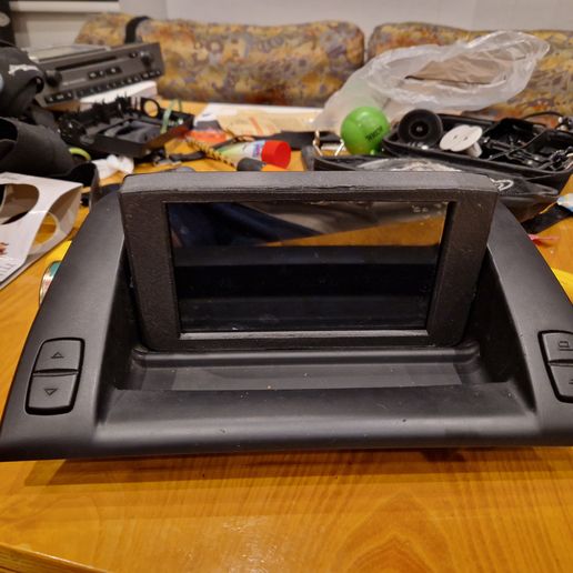 📻 BMW Z4 E85 E86 Navigation Display Replacement・ STL File for 3D ...