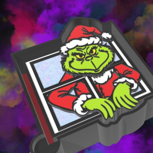 the grinch window