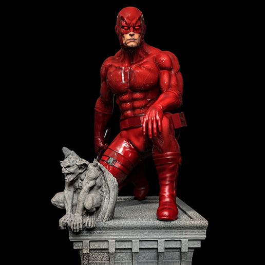 🦸 Marvel Daredevil comics version model for 3D printing 1/6 scale・ 3D ...