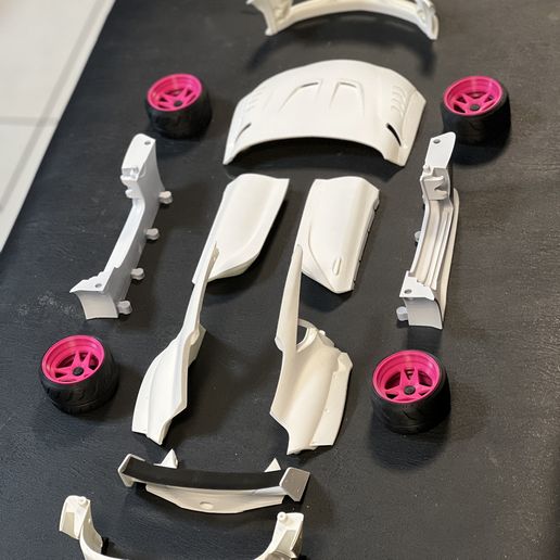 🎲 LBWK wide body kit・ STL File for ・Cults