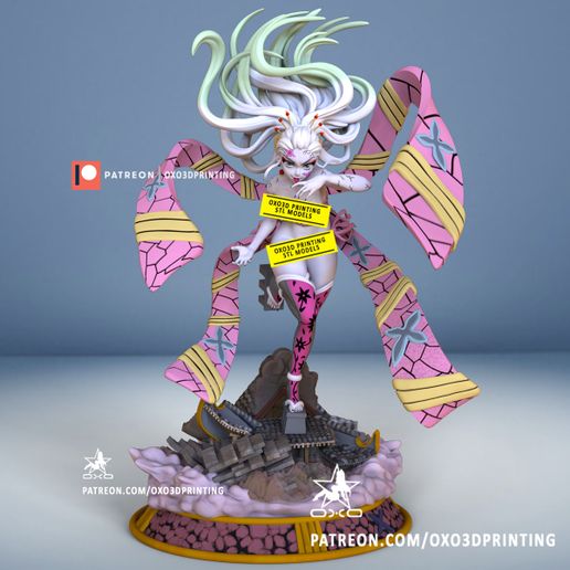 👙 Daki Demon Slayer・ 3D File for 3D printing・Cults
