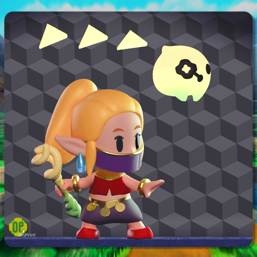 🕺 ZELDA - EoW - Dance costume -・ 3D File for 3D printing・Cults