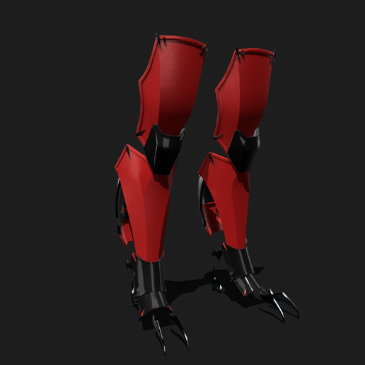 🦵 gotham knights redhood talon leg armor・ STL File for 3D printing・Cults