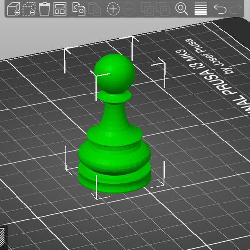 Archivo STL gratis Pieza de peón de ajedrez clásico 🧩 (3MF y GCODE ...