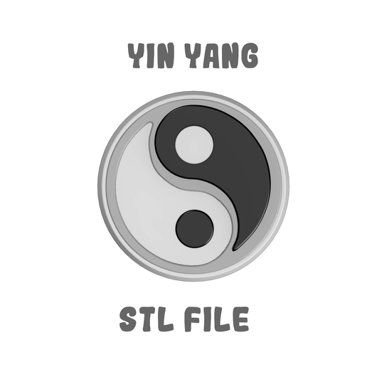Archivo STL Yin Yang ☯️ ・Diseño de impresión en 3D para descargar・Cults